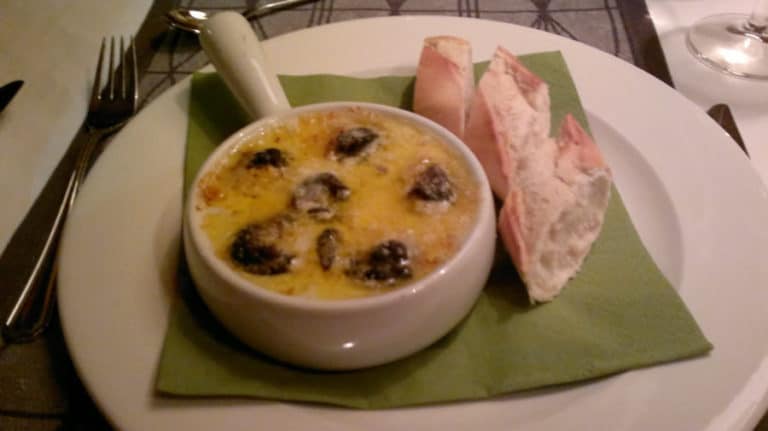 Cassolette d'escargots à la crème d'ail au thermomix