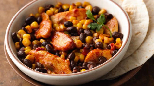 Poulet à la mexicaine au cookeo