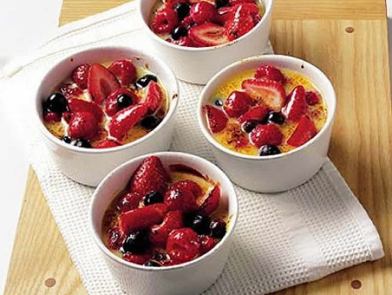 Gratin de fruits rouges au Thermomix