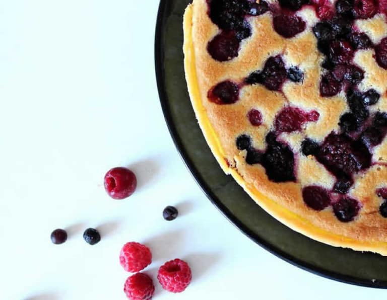 Tarte amandine aux fruits rouges au Thermomix